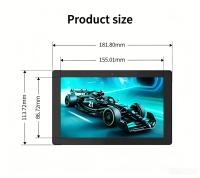 China 7 Inch 1024x600  ESP32P4 ESP32-C6 Dual Core Development Board with Camera JC1060P470C_I_W_Y for sale
