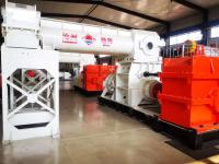 China Two Stage Vacuum Extruder Cement Earth Brick Making Machine for sale