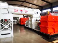 China Two Stage Vacuum Extruder Cement Earth Brick Making Machine for sale