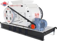 China Semi Automatic Brick Machine Double Roller Crusher for sale