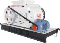 China Semi Automatic Brick Machine Double Roller Crusher for sale