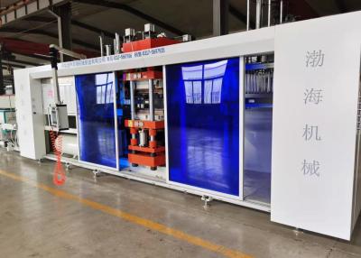 China 770mm Blister Forming Machine Negative Pressure Three Station for sale