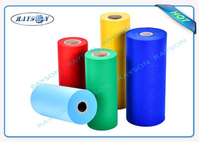 China Soft Feeling PP Spunbond Non Woven Fabric 100% Virgin PP For Face Mask And Surgical Gown for sale