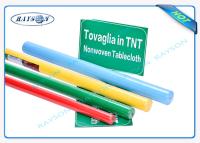 China Perforated PP Non Woven Cleaning Cloth in Shrink Film Packing , Yellow for sale