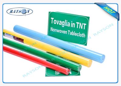 China Perforated PP Non Woven Cleaning Cloth in Shrink Film Packing , Yellow for sale