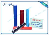 China Colored Disposable PP TNT Table Cloth Small Rolls 100CM X 20M for sale