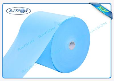 China Good Strength Blue PP Non Woven Fabric For Mattress Spring Cover for sale