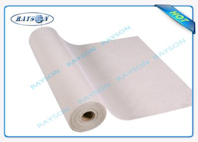 China 9GSM To 150GSM Soft Multipurpose Pp Spunbond Nonwoven Fabric in White for sale