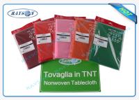 China PP Spunbonded Nonwoven Fabric Tablecloth 100% Degradable And Eco for sale
