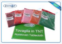 China Size Customized 100% PP Spunbond Non Woven Tablecloth Waterproof for sale