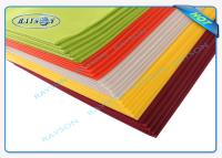 China 45 Gram Colorful Disposable Non Woven Tablecloth Eco Friendly for sale
