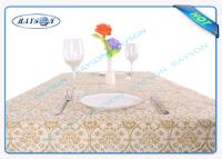 China Printed tnt Environmental Spunbond Non Woven Tablecloths For Hotel for sale