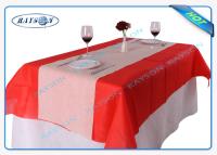 China Big Size Piece Disposable Non Woven Tablecloth For Spain / Italian / France for sale