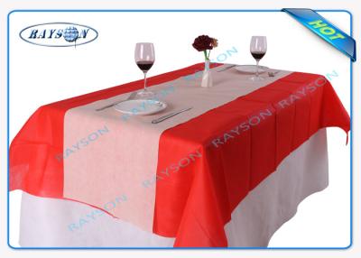 China Big Size Piece Disposable Non Woven Tablecloth For Spain / Italian / France for sale