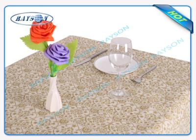 China Environmentally Friendly 45 gr / 50gr / 70gr Small Roll Disposable Tablecloths for sale