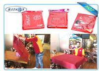 China 30-80 Gram PP Spunbond Non Woven Tablecloth / Table Cover Panton For Hotel / Restaurant for sale