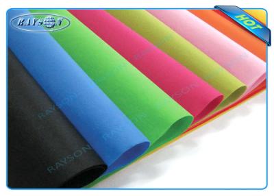 China Blue Green PPSB nonwoven fabric / Innerspring Tnt Spunbond Fabric shrink resistant for sale