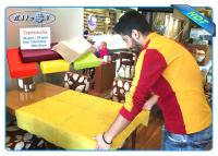 China Cutting Piece 45 Gr / 50gr / 60gr / 70gr PP Spunbond Non Woven Tablecloth For Resturant for sale