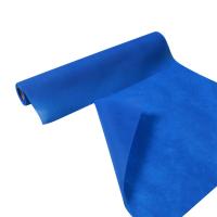 China Biodegradable Non Woven Tablecloth Roll With Pre Cut Line At Every 1.2m for sale