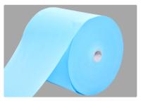 China 9G-120 Gram PP Spunbond Non Woven Fabric Blue / White / Green Color 2-320cm Width for sale