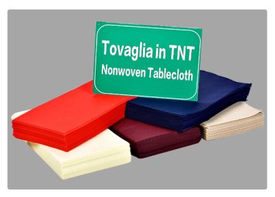 China Bordeaux Polypropylene Non Woven Disposable Dish Cloths 50gsm For Carteen Use for sale