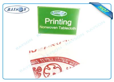 China Printed Environmentally Friendly Party Disposable Tablecloths45 gr / 50gr / 70gr Cutting Piece for sale