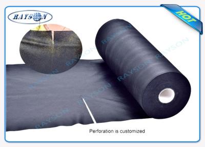 China Black Agriculture Non Woven Cover For MaintainTemperature To Benefit Healthy Growth Weed Control for sale
