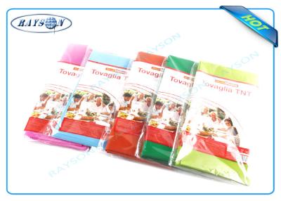 China Multi Colors / Multi Gram / 30-80 Gram Spunbond PP Non Woven Tablecloth / Table Cover for sale