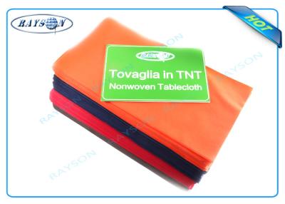 China Cutting Size Disposable Non Woven Tablecloth For Outdoor Resturant Popular Used for sale