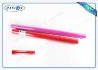China Roll Cutting TNT / Non Woven Tablecloth Finished Packing With Shrink And Paper Core for sale