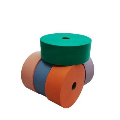 China 100% Polypropylene Rainbow Color Spunbond Non Woven Fabric For 3ply Face Mask for sale