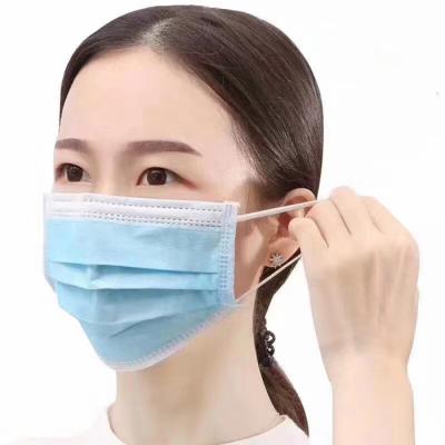 China 100% Polypropylene Non Woven Spunbond For Medical Blue Color Face Mask for sale