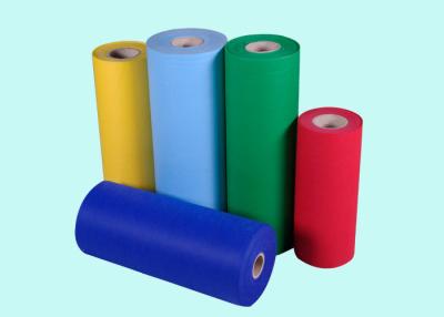 China Green / Orange Customized 	Polypropylene Non Woven Fabric for Bag , Upholstery , Packing Materials for sale