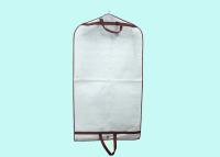 China Customized Printed Non Woven Fabric Bags / Garment Covers Dust Proof for sale