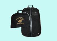 China Polypropylene Spunbond Printing Non Woven Suit Cover Zipper Non Woven Fabric Bags for sale