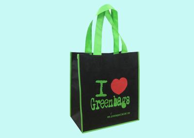 China Red / Pink / Black Eco friendly Printed PP Non Woven Bag for Shopping Packing for sale
