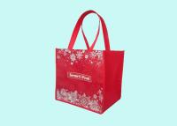 China Customized Spunbonded PP Non Woven Bag / Polypropylene Fabric Shopping Bags for sale