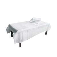 China Mothproof Disposable Bed Pads 126'' Width Nonwoven Sms Pp Bed Cover for sale