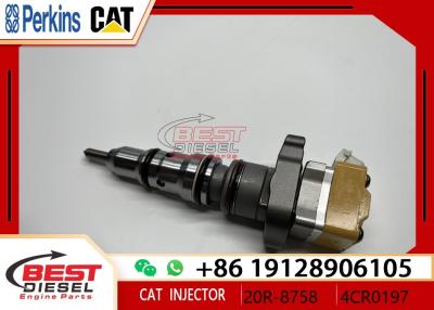 China Caterpillar original Caterpillar 20R-8758 diesel fuel injector common rail for 3516 engine new injector original new injector for sale