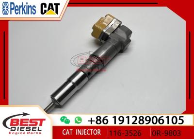 China Caterpillar original 116-3526 Diesel Common Rail Fuel Injector Steel for 3412 3412E Engine Sprayer Excavator Truck Replacement for OEM new original new injector for sale