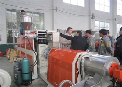 China High Output Two Stage Extruder Machien For Filler Pvc PP Pe Master Batch for sale