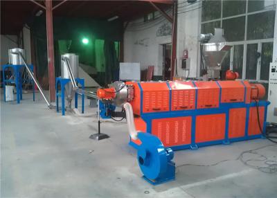 China Plastic Granules Making Single Screw Extruder Machine 100-200kg/H Capacity for sale