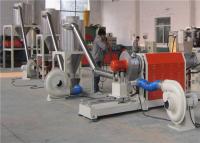 China Plastic Granules Making Single Screw Extruder Machine 100-200kg/H Capacity for sale