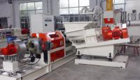 China EVA Foam Master Batch Pvc Pelletizing Machine Single Screw Low Energy Consumption for sale