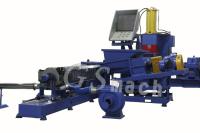 China PP PE PVC Plastic Single Screw Extruder Machine PLC Control 220V/380V for sale