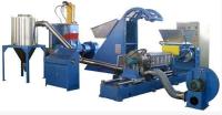 China Color Masterbatch Single Screw Extruder Machine With Air Cooling Hot Cutting System for sale