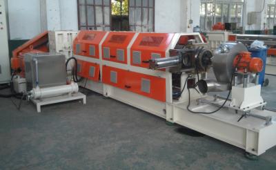 China PP PE PET Single Screw Extruder Machine PLC Control / Customized Color for sale
