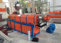 China EVA TPE Shoe Sole Material Single Screw Extruder Plastic Pelletizing Line for sale