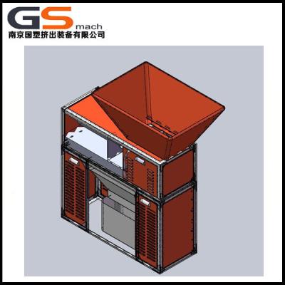 China Mini Plastic Bottle Shredder Machine For Soft Packing Belt / Plastic Bag Shredder Machine for sale