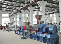 China TPV TPR Thermoplastic Plastic Pellet Extruder 300-400kg/H / Water Ring Cutting System for sale